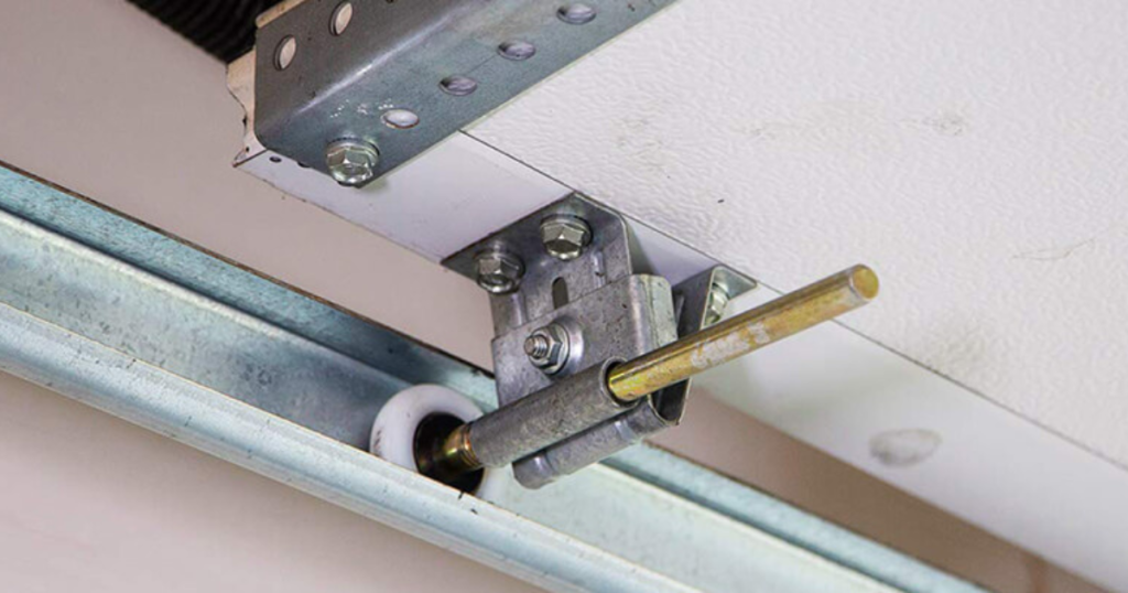 How To Replace Garage Door Rollers Without Bending Track
